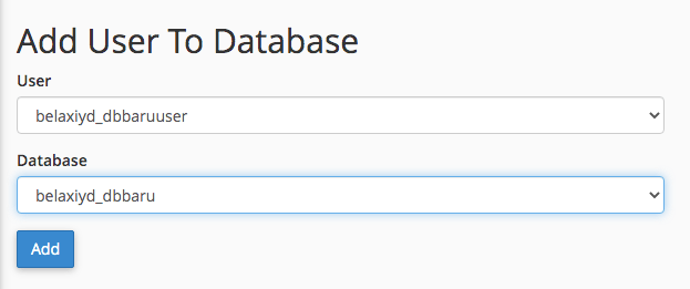 Cara Membuat Database MySQL di cPanel | Belajar cPanel