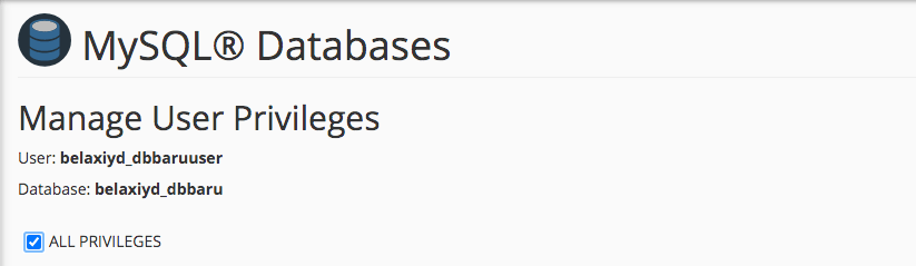 Cara Membuat Database MySQL di cPanel | Belajar cPanel