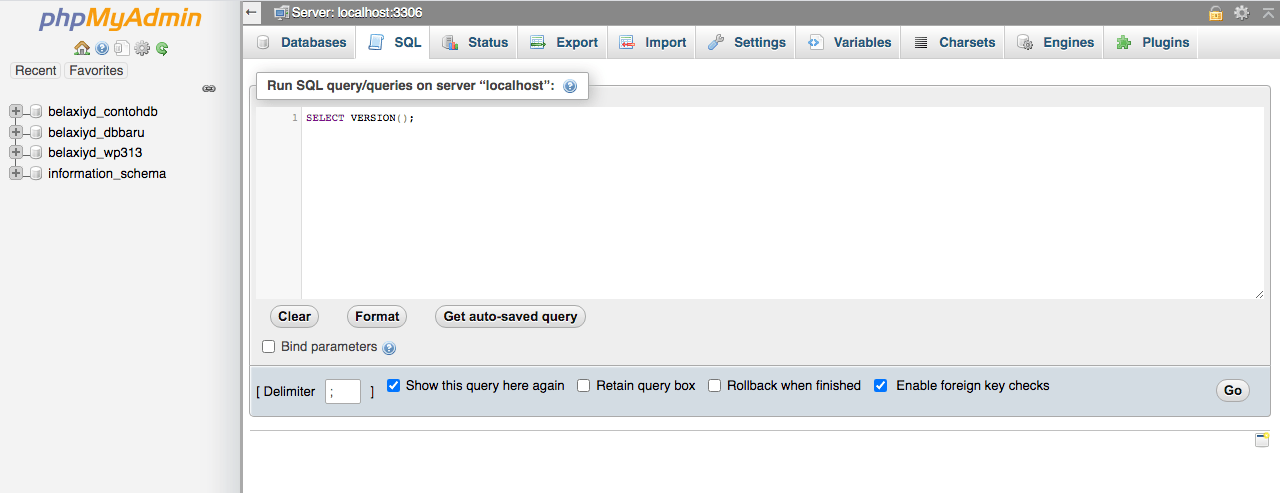 Cara Mengetahui Versi MySQL di cPanel | Belajar cPanel