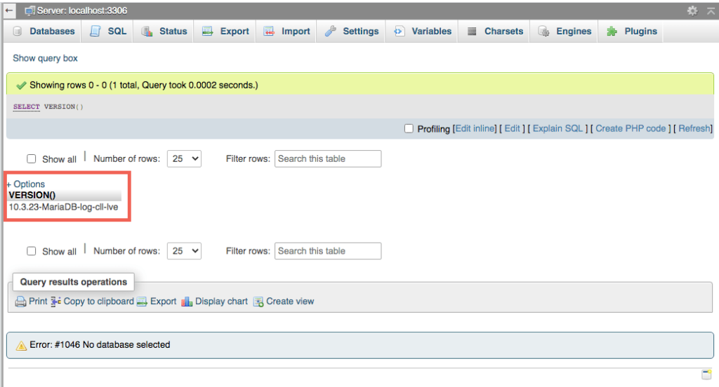 Cara Mengetahui Versi MySQL di cPanel | Belajar cPanel