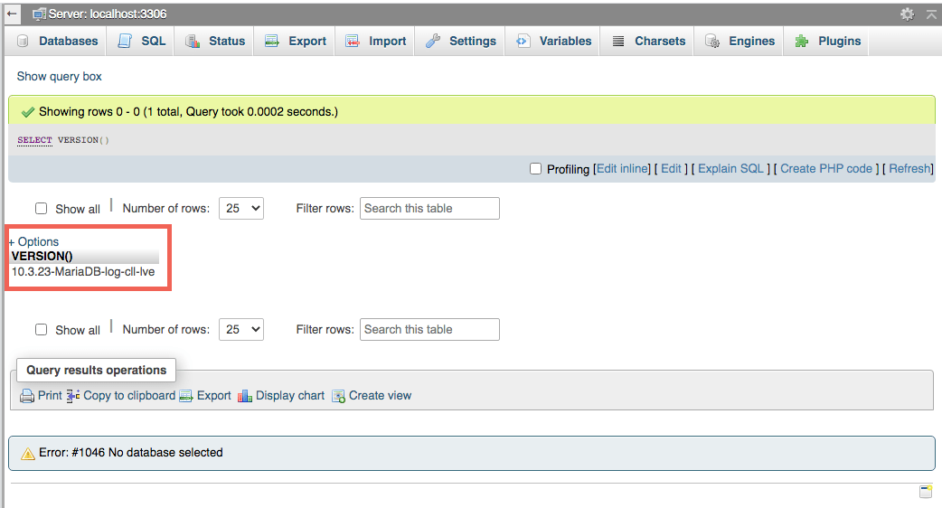 Cara Mengetahui Versi MySQL di cPanel | Belajar cPanel