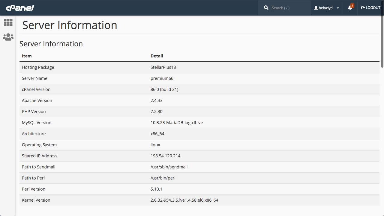 Mengenal Tampilan cPanel | Belajar cPanel